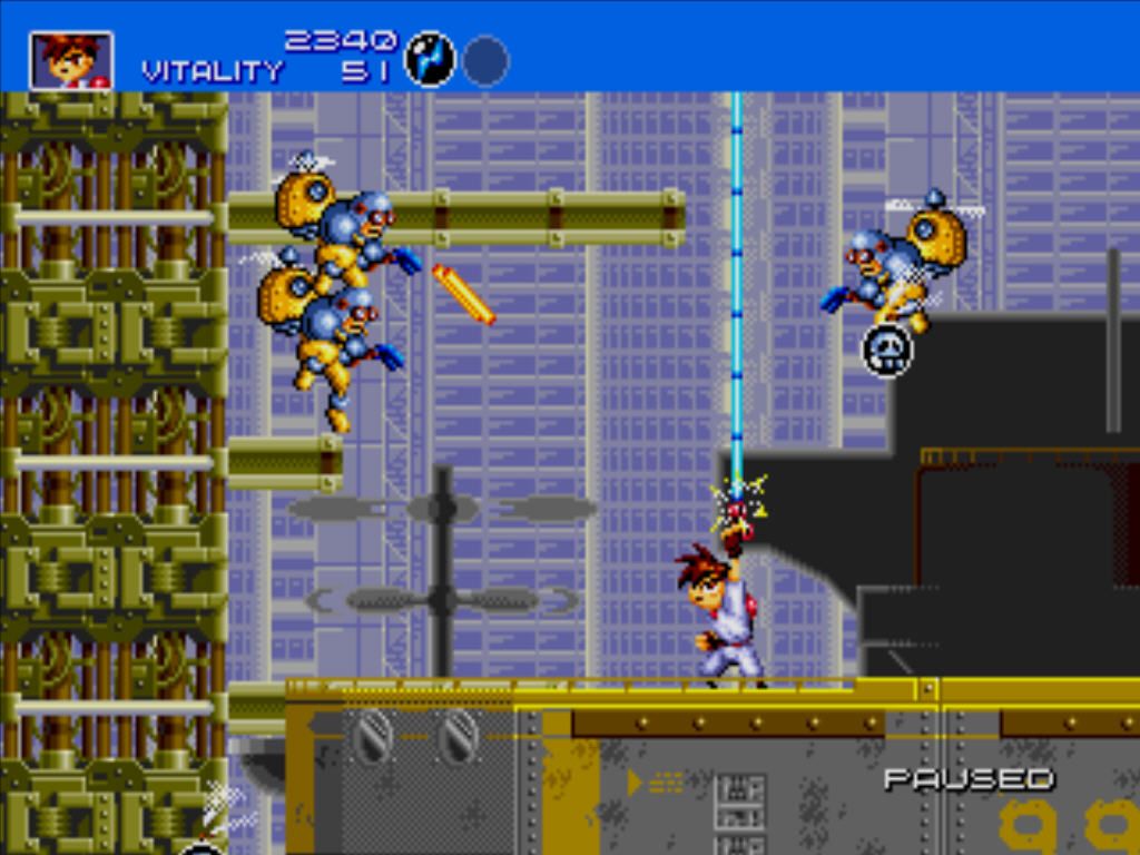 Screenshot of Gunstar Heroes (Windows, 1993) - MobyGames