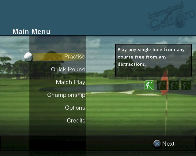 Screenshot of International Golf Pro (PlayStation 2, 2004) - MobyGames