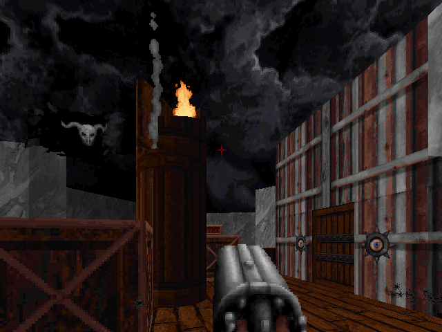 Screenshot of Blood (DOS, 1997) - MobyGames