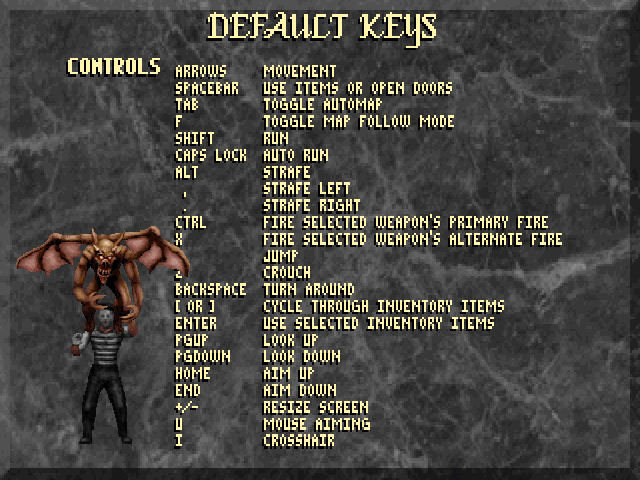 Screenshot of Blood (DOS, 1997) - MobyGames