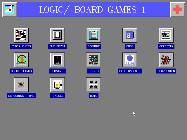 Screenshot of Best of Mega Games (DOS, 1996) - MobyGames