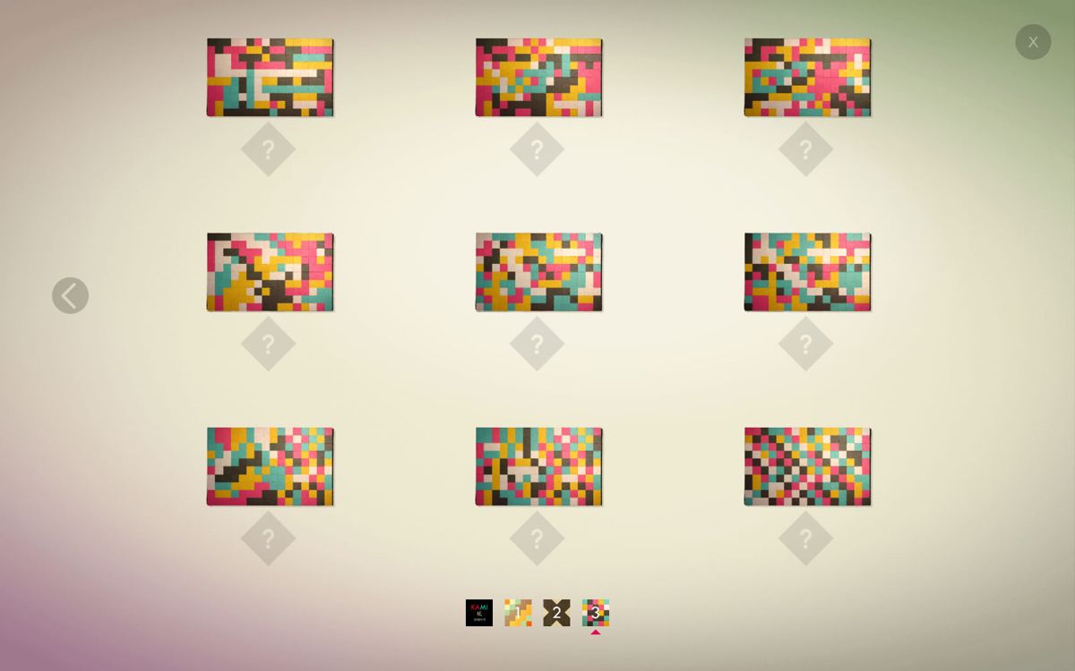 Screenshot of Kami (Windows, 2013) - MobyGames