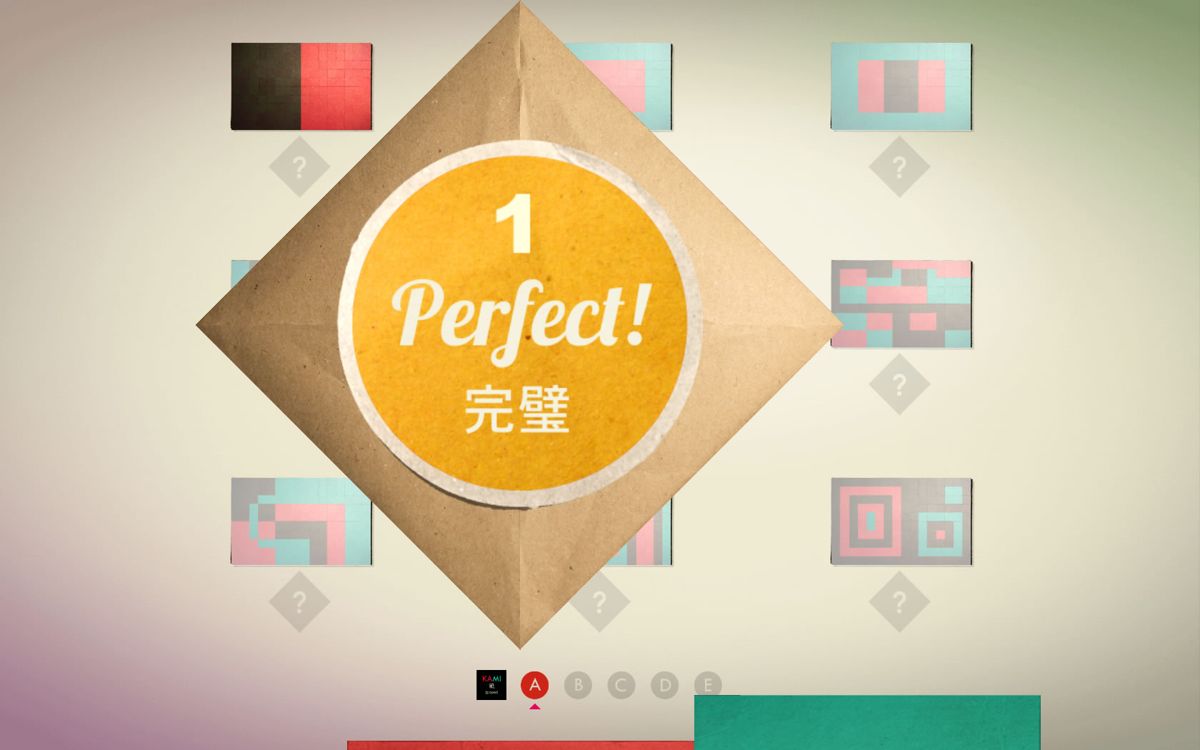 Screenshot of Kami (Windows, 2013) - MobyGames