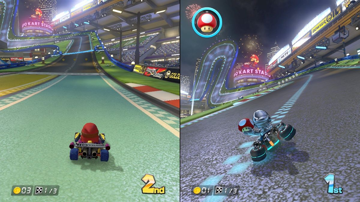 Screenshot of Mario Kart 8 (Wii U, 2014) - MobyGames