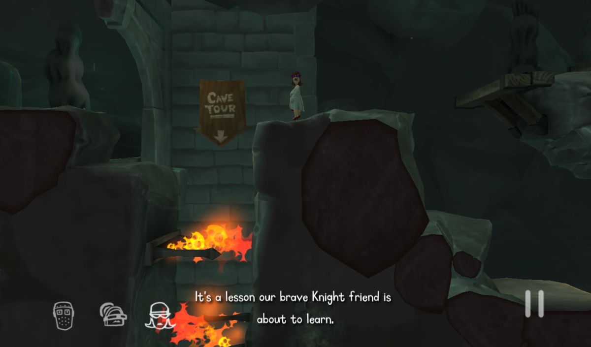 Screenshot of The Cave (Android, 2013) - MobyGames