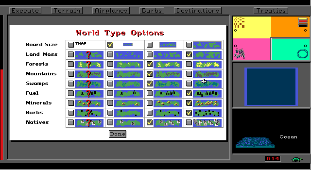 Screenshot of Global Conquest (DOS, 1992) - MobyGames