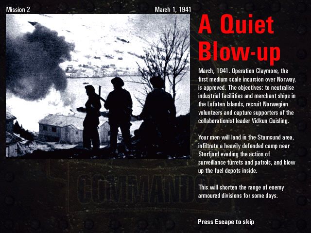 Screenshot of Commandos: Behind Enemy Lines (Windows, 1998) - MobyGames