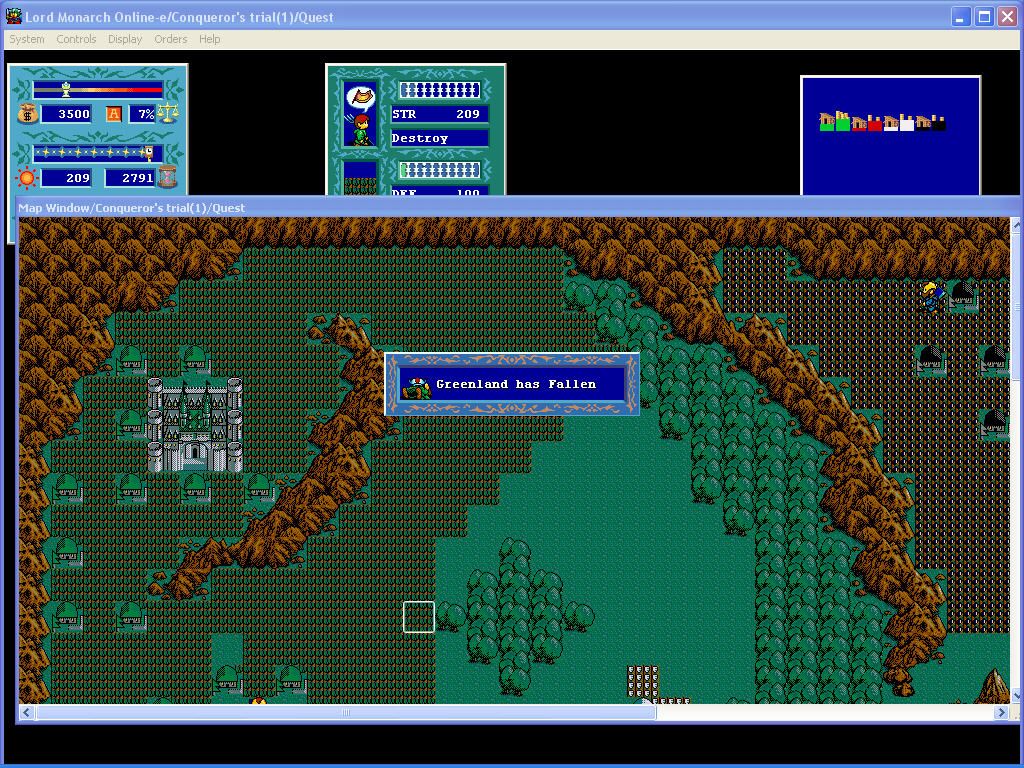 Screenshot of Lord Monarch Online (Windows, 1997) - MobyGames