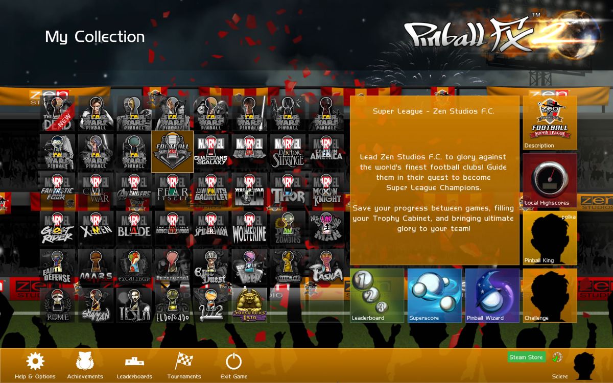 Screenshot of Pinball FX2 (Windows, 2010) - MobyGames