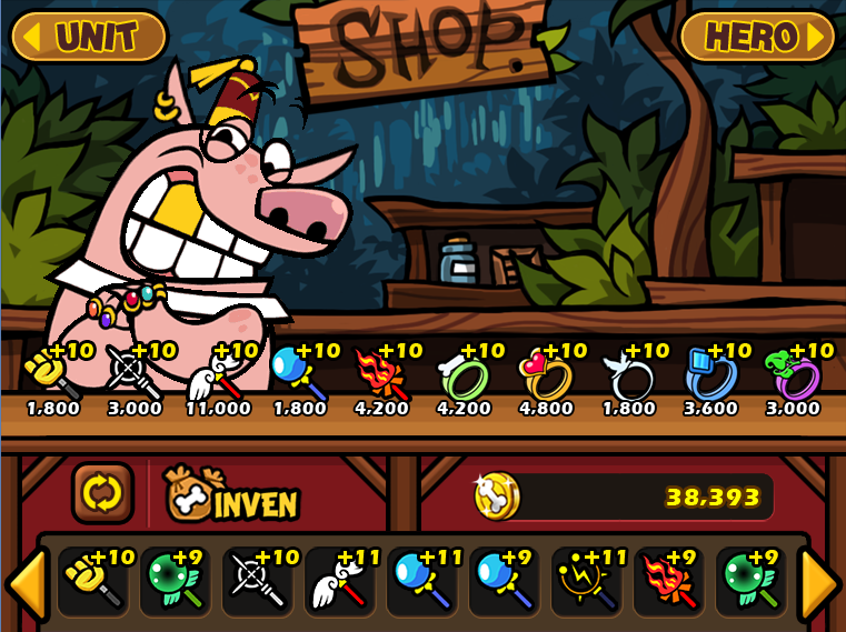 Screenshot of Paladog (Browser, 2011) - MobyGames