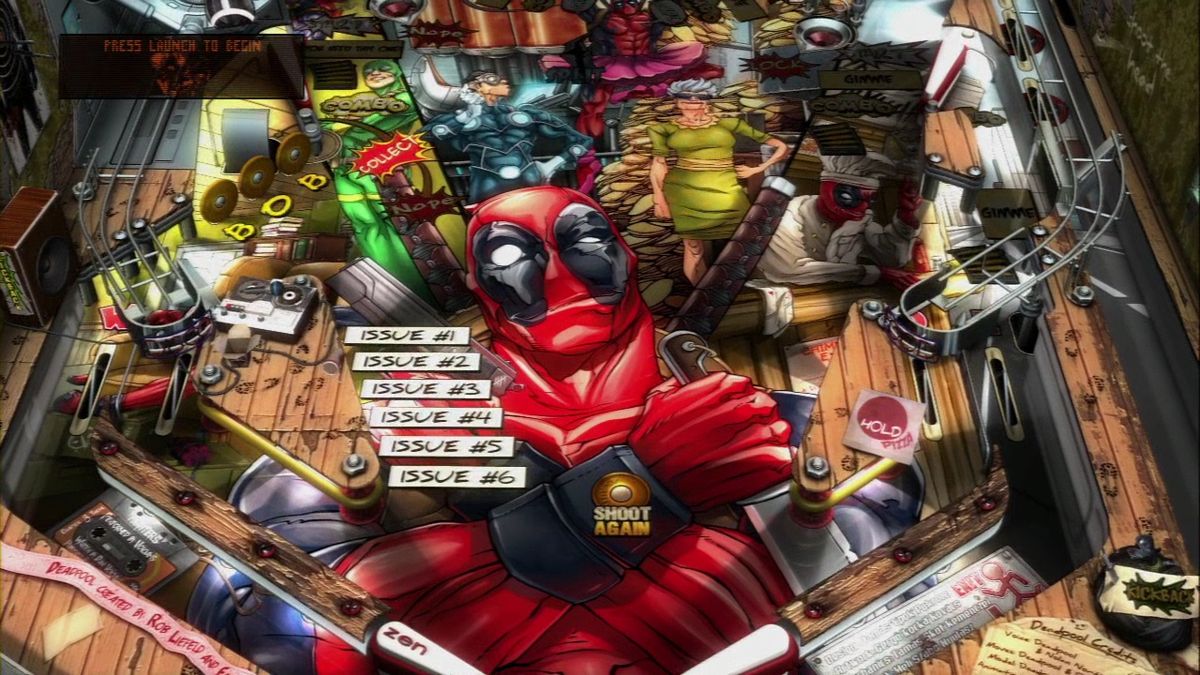 Screenshot of Zen Pinball 2 (PlayStation 3, 2011) - MobyGames