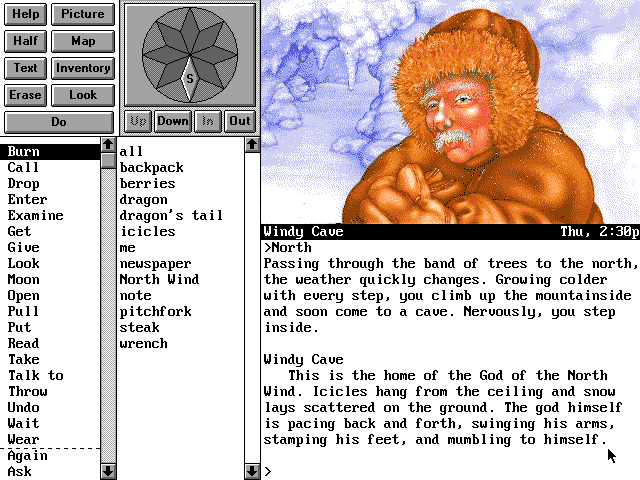 Screenshot of Eric the Unready (DOS, 1993) - MobyGames