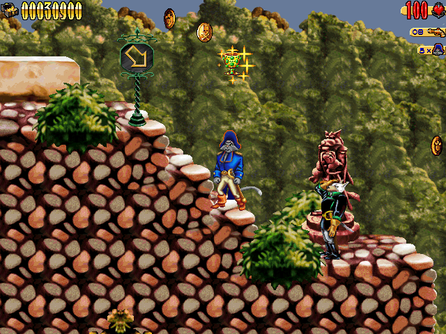 Screenshot of Claw (Windows, 1997) - MobyGames