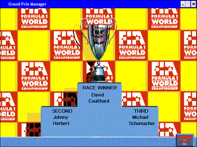 Screenshot of Grand Prix Manager (Windows 3.x, 1995) - MobyGames