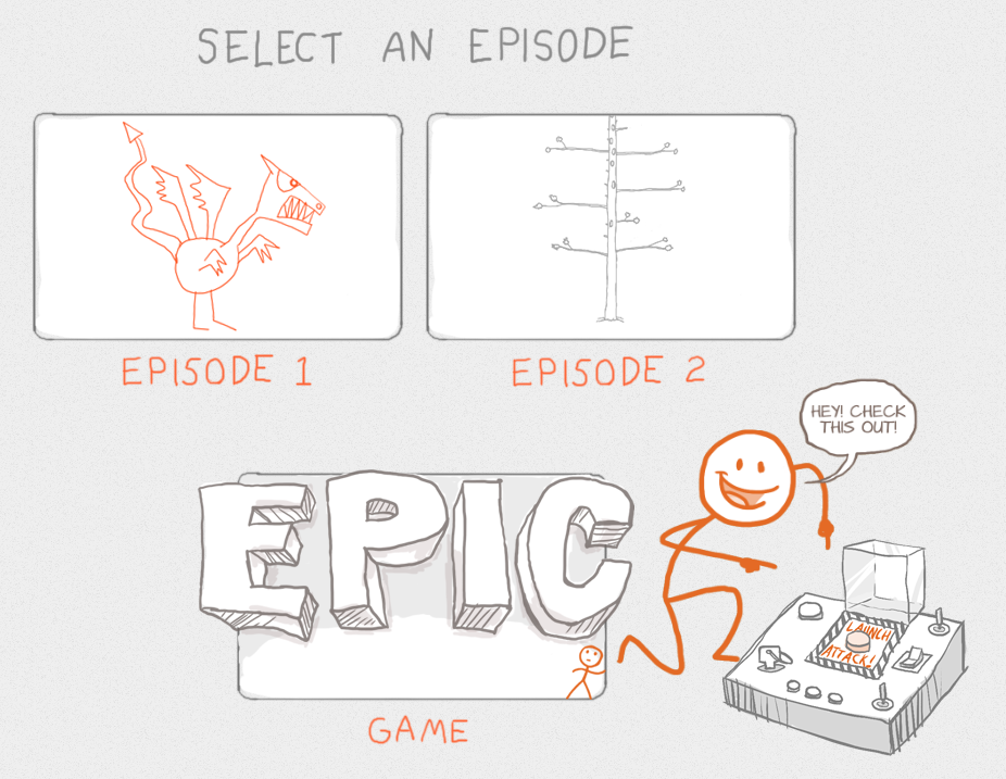 Screenshot of Draw a Stickman (Browser, 2011) - MobyGames