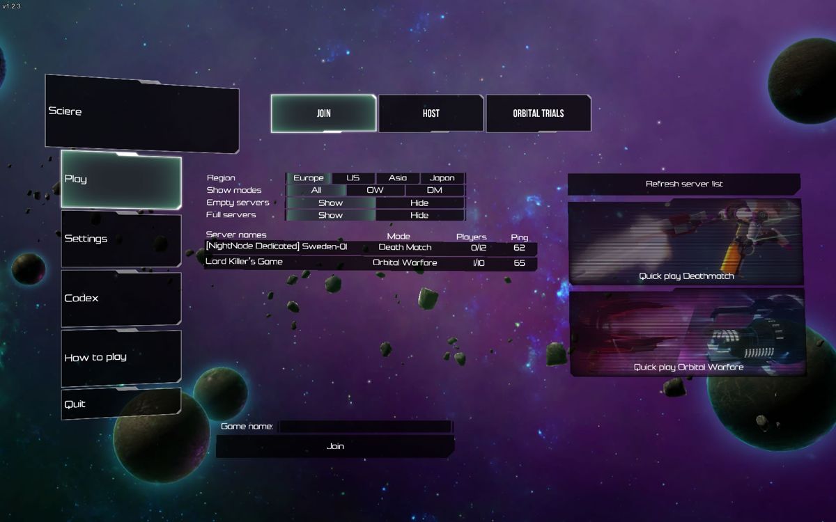 Screenshot of Orbital Gear (Windows, 2014) - MobyGames