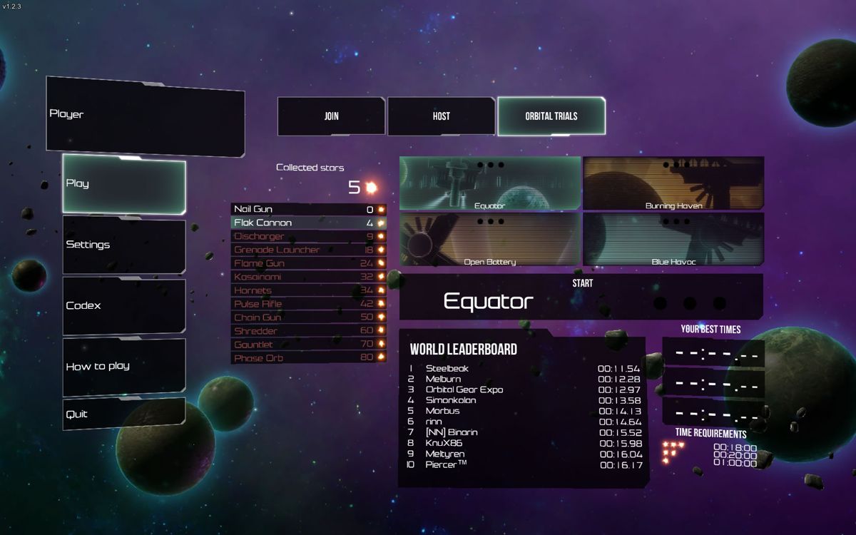 Screenshot of Orbital Gear (Windows, 2014) - MobyGames