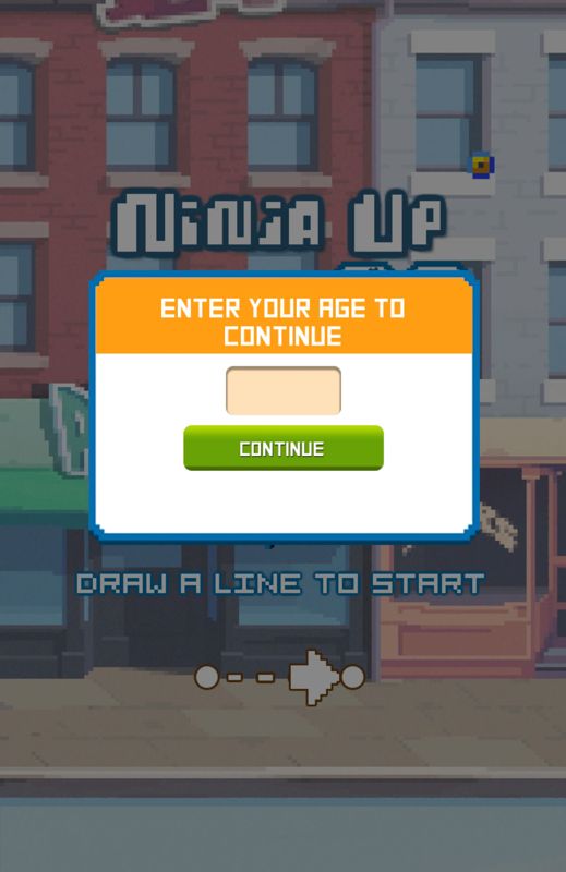 Screenshot of Ninja UP! (Android, 2014) - MobyGames