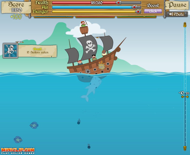 Screenshot of Moby Dick (Browser, 2010) - MobyGames