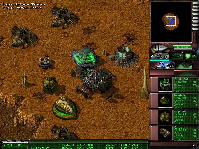 Screenshot of Mission: Humanity (Windows, 1999) - MobyGames