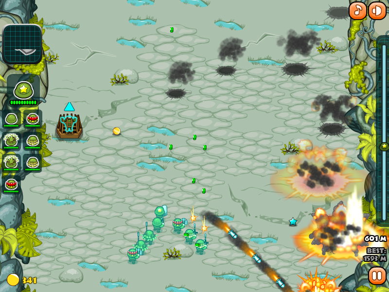 Screenshot of Battalion Commander (Browser, 2013) - MobyGames