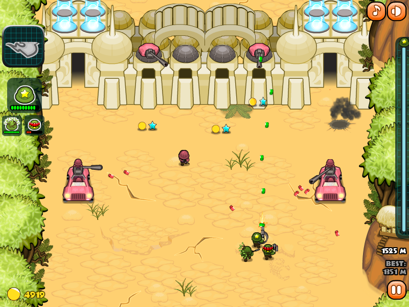 Screenshot of Battalion Commander (Browser, 2013) - MobyGames