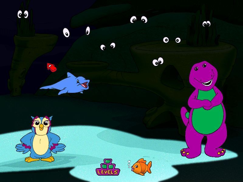 Screenshot of Barney Under the Sea (Windows, 1998) - MobyGames