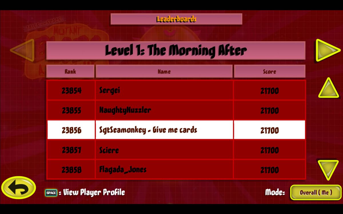 Screenshot of Tales from Space: Mutant Blobs Attack (Windows, 2012) - MobyGames