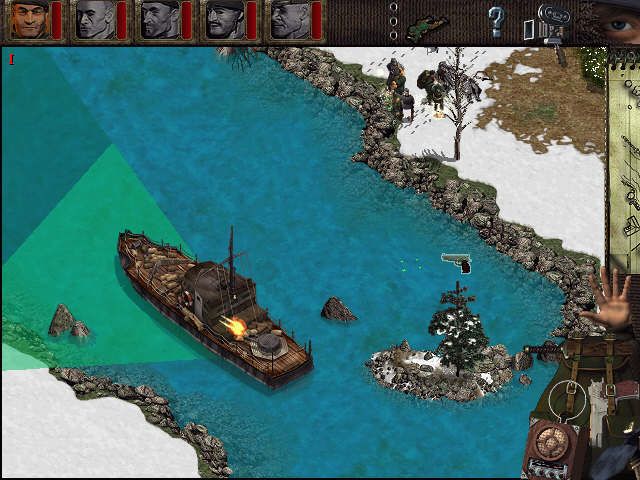 Screenshot of Commandos: Behind Enemy Lines (Windows, 1998) - MobyGames