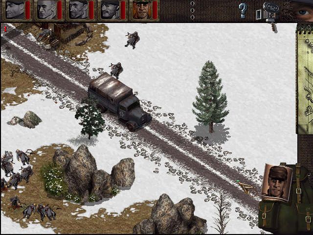 Screenshot of Commandos: Behind Enemy Lines (Windows, 1998) - MobyGames