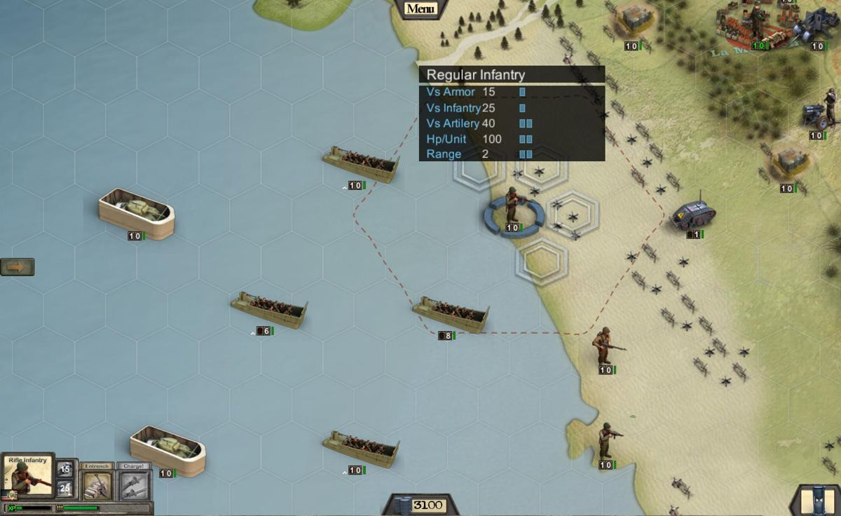 Screenshot of Frontline: The Longest Day (Windows, 2014) - MobyGames