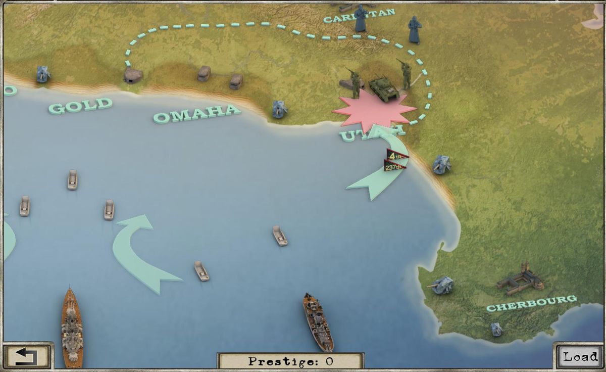 Screenshot of Frontline: The Longest Day (Windows, 2014) - MobyGames