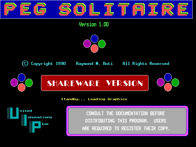 Peg Solitaire (1990) - MobyGames