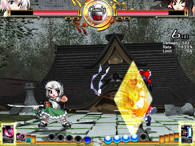 Screenshot of Touhou Hisouten: Scarlet Weather Rhapsody (Windows, 2008 ...