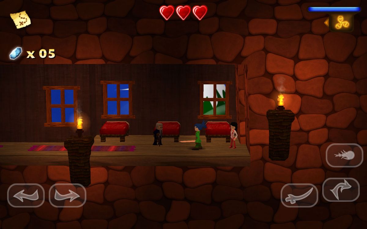 Screenshot of Swordigo (Android, 2012) - MobyGames