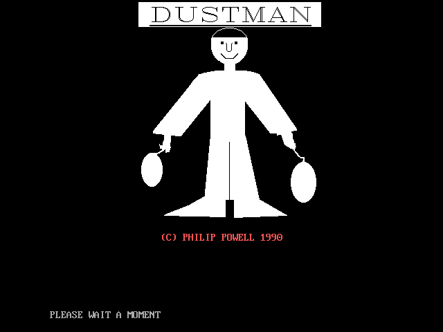 Screenshot of Dustman (DOS, 1992) - MobyGames