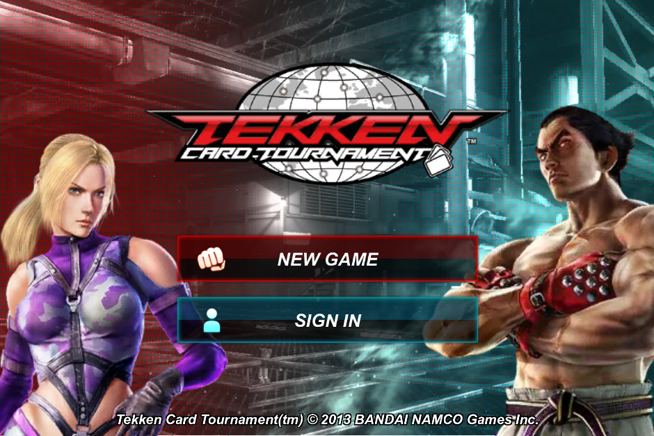 Screenshot of Tekken: Card Tournament (Browser, 2013) - MobyGames