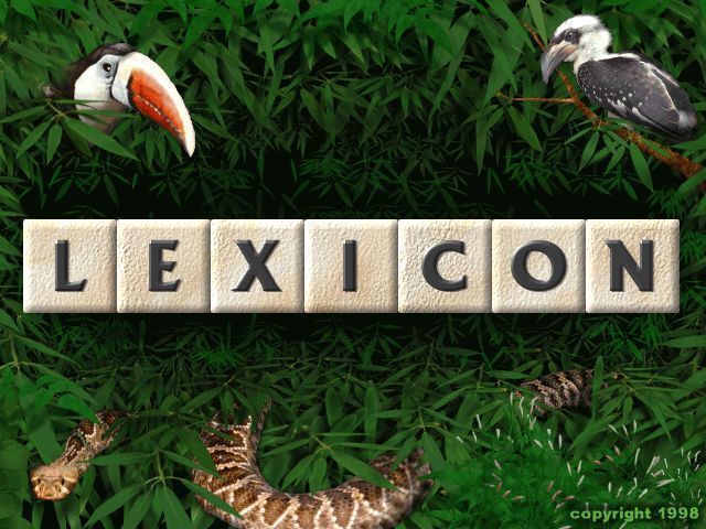 Screenshot of Lexicon Word Challenge (Windows, 1998) - MobyGames