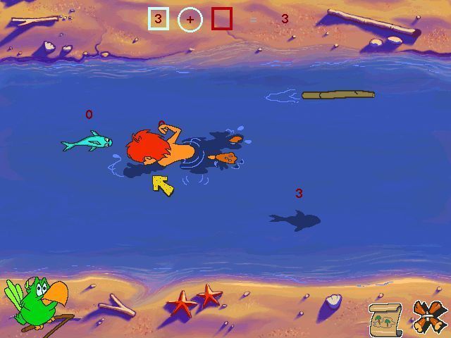 Screenshot of Reader Rabbit Maths Ages 6-9 (Windows, 1998) - MobyGames