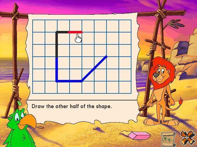Screenshot of Reader Rabbit Maths Ages 6-9 (Windows, 1998) - MobyGames