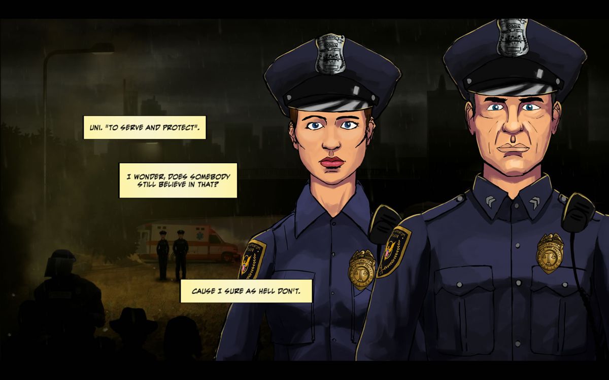 Screenshot of The Detail: Episode 1 - Where the Dead Lie (Windows, 2014) - MobyGames