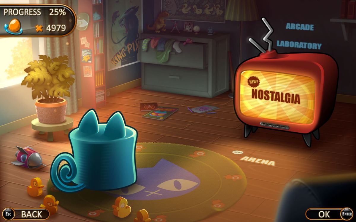 Screenshot of Pix the Cat (Windows, 2014) - MobyGames