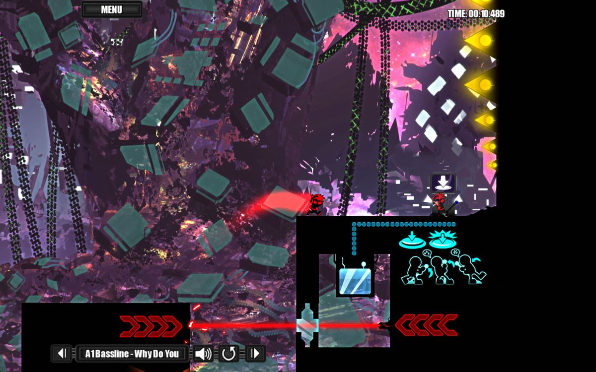 Screenshot of Rush Bros. (Windows, 2013) - MobyGames