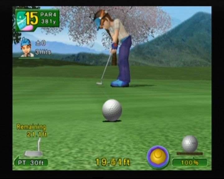Screenshot of Swingerz Golf (GameCube, 2002) - MobyGames