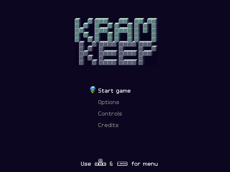 Screenshot of Kram Keep (Browser, 2015) - MobyGames