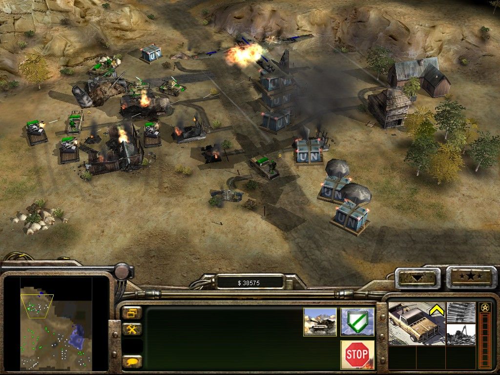 Screenshot of Command & Conquer: Generals (Windows, 2003) - MobyGames