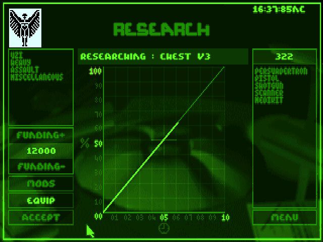 Screenshot of Syndicate (DOS, 1993) - MobyGames