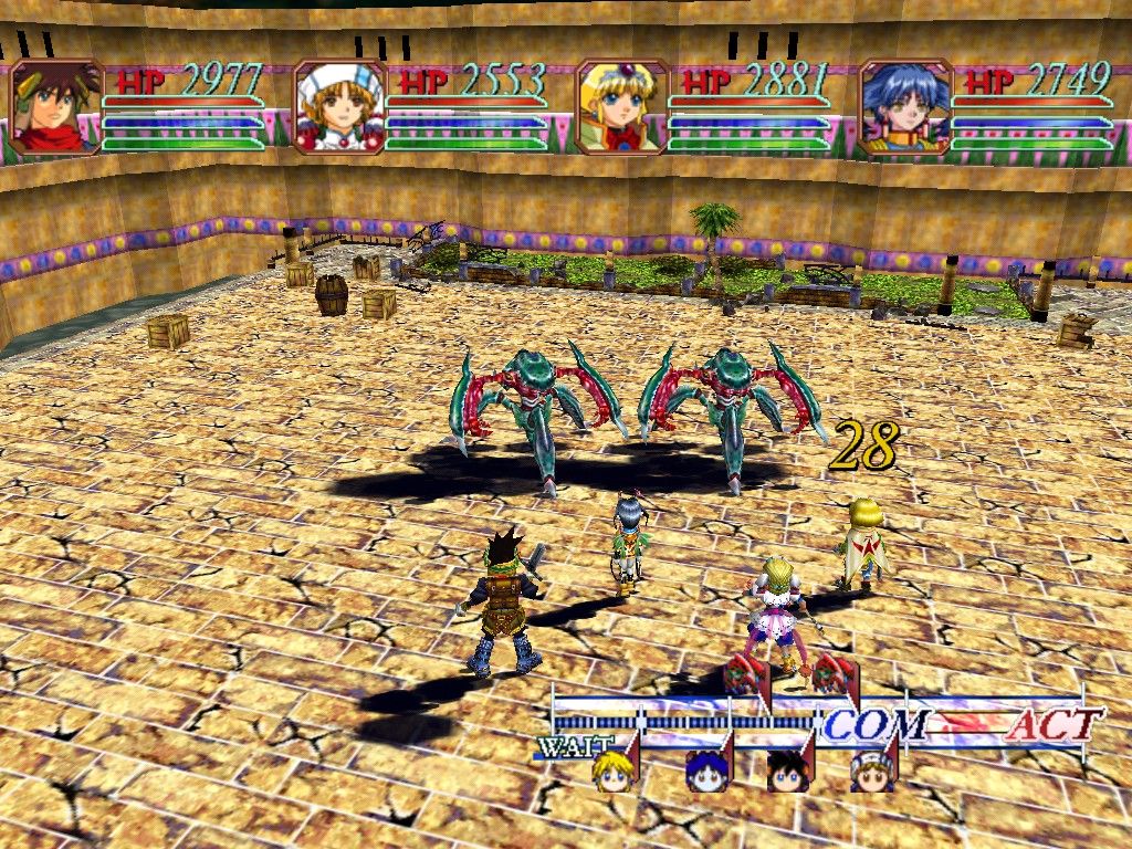 Screenshot of Grandia II (Windows, 2000) - MobyGames
