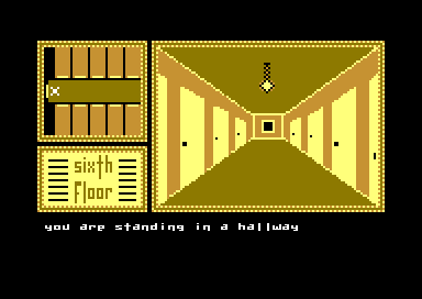 Screenshot of Hotel Alien (Commodore 64, 1985) - MobyGames