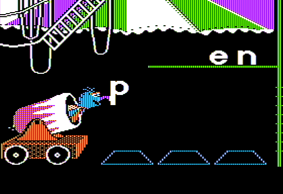 Screenshot of Muppet Word Book (Apple II, 1986) - MobyGames